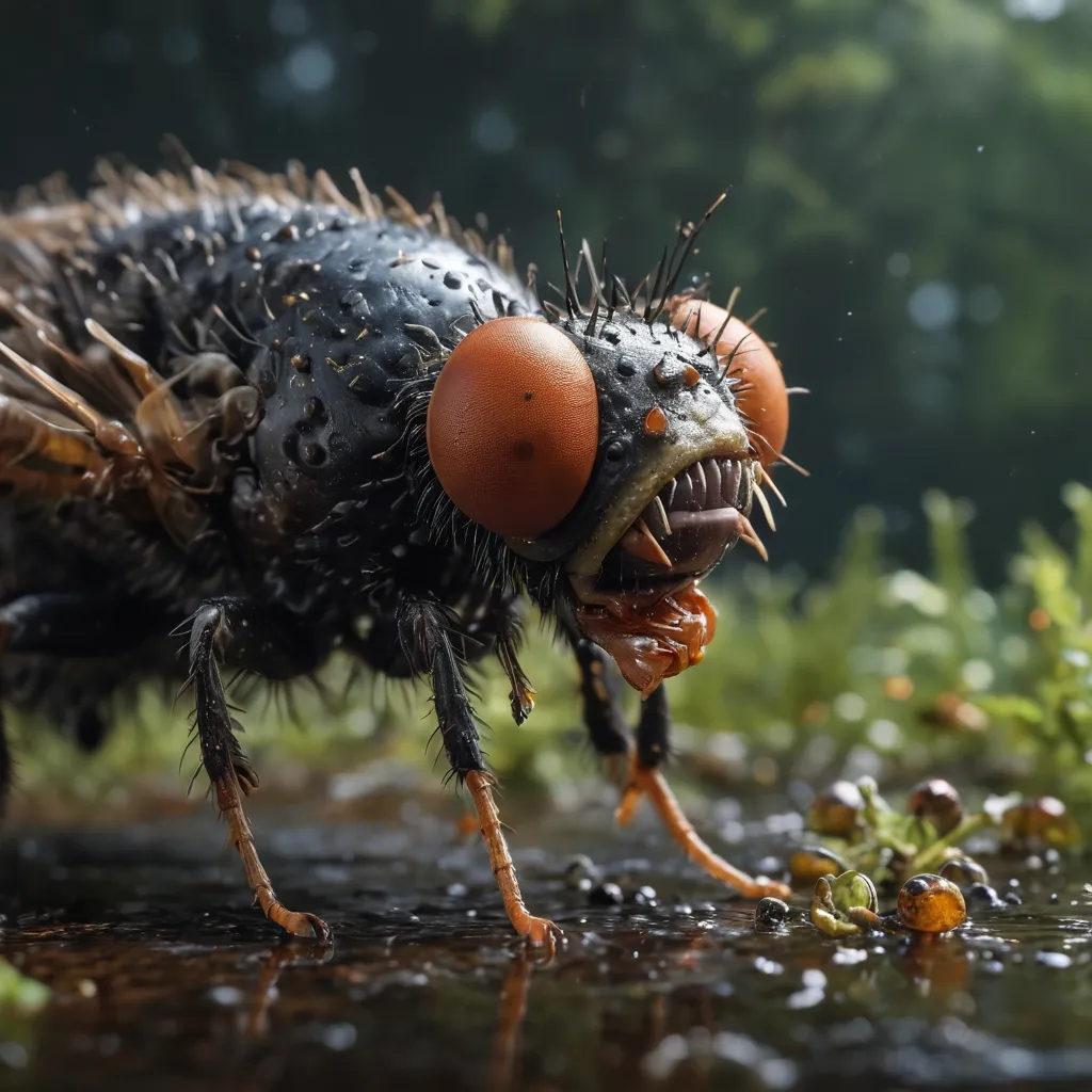 The Impact of Fly Larvae Eaters on Ecosystem Balance