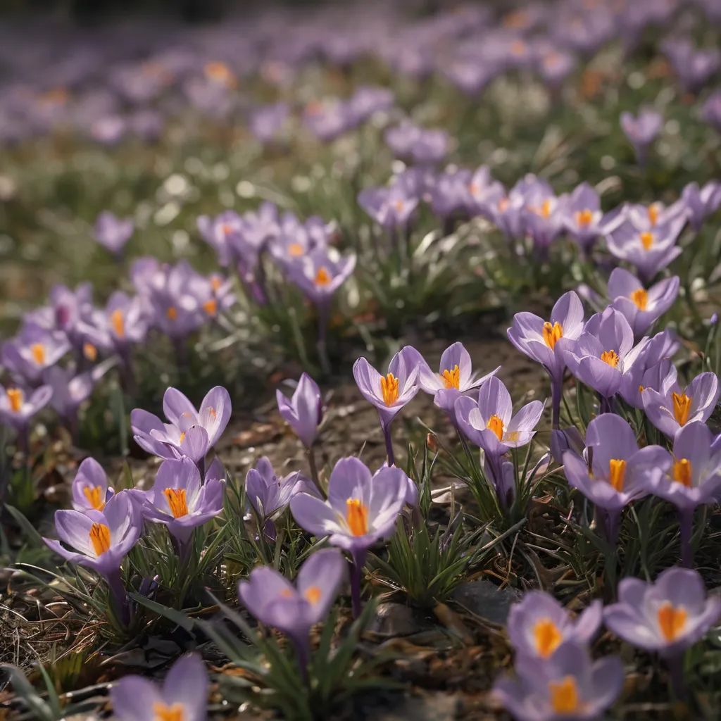 Exploring the Vibrant World of Crocuses in Bloom