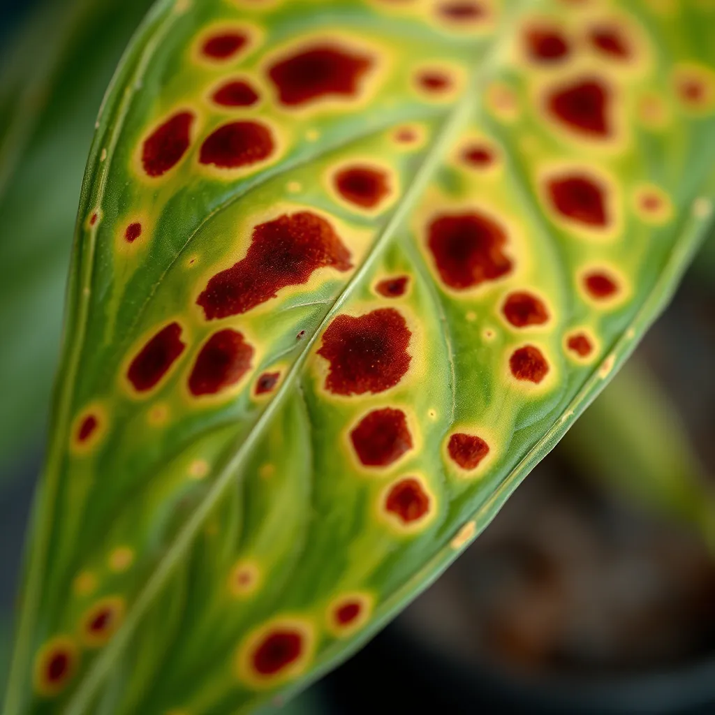 Dealing with Brown Spots on Houseplants